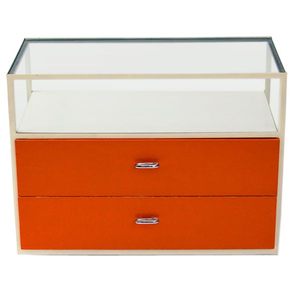 George Nelson and Associates Steel Frame Cabinet at 1stDibs