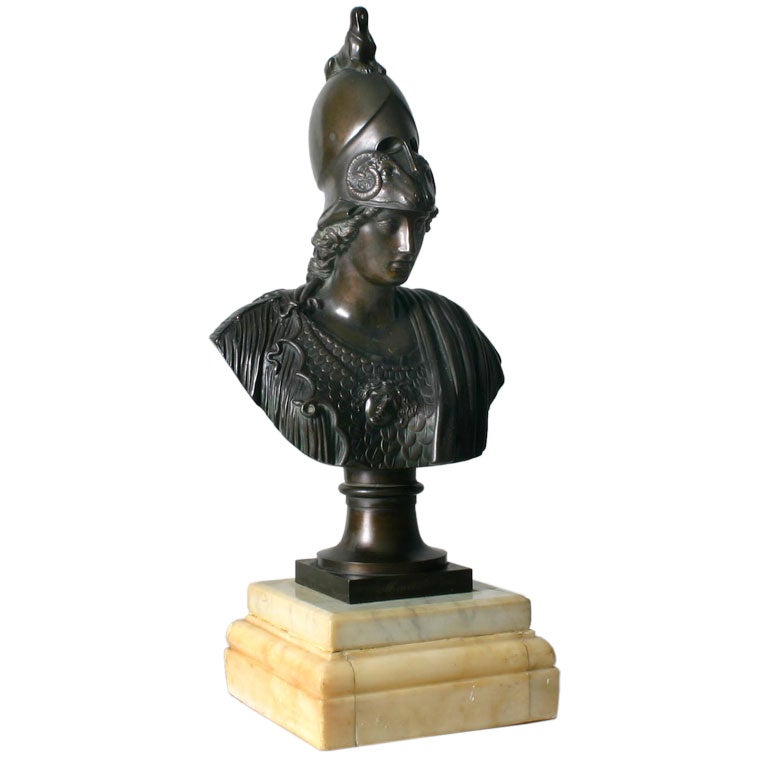 19th Century Bronze of Minerva at 1stDibs