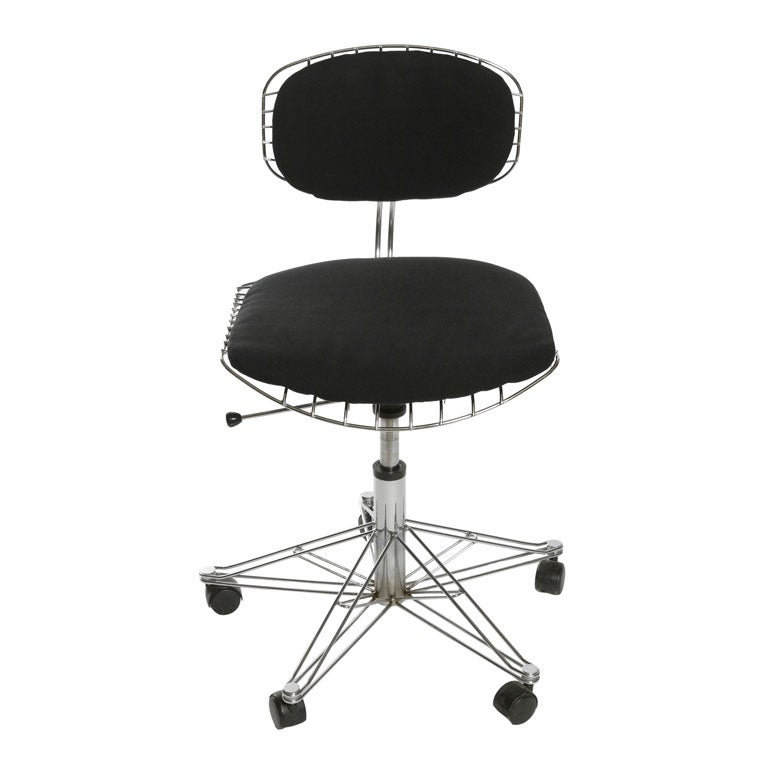 MICHEL CADESTIN POMPIDOU DESK CHAIR at 1stDibs