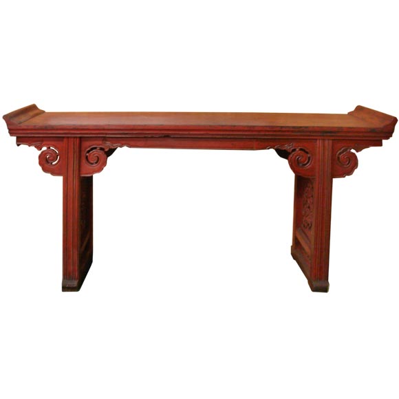 Chinese altar table at 1stDibs
