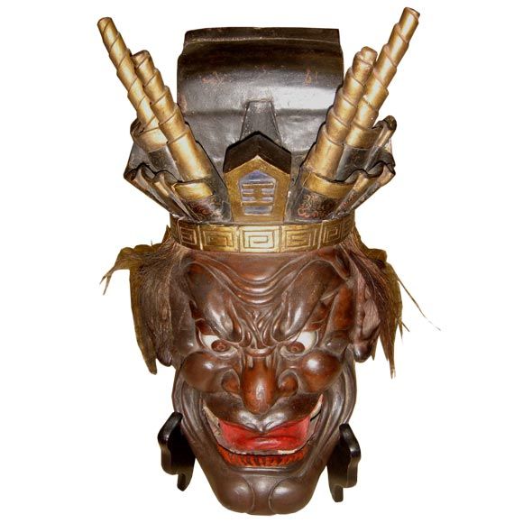Japanese "Bukaku" Mask at 1stDibs