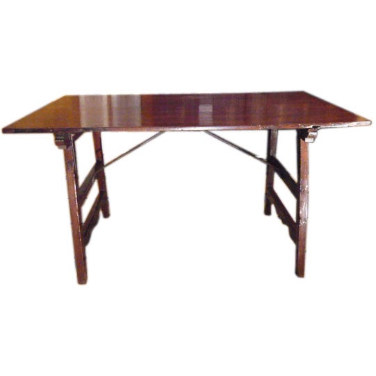 Walnut Traveling Table at 1stDibs