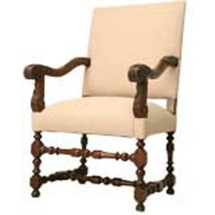 Antique French Gilded Throne Chairs, circa 1900 For Sale at 1stdibs