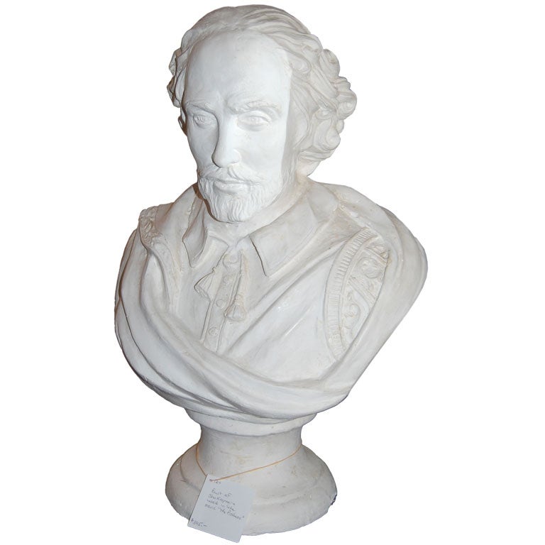 Bust of Shakespeare from "The Producers" Movie at 1stDibs