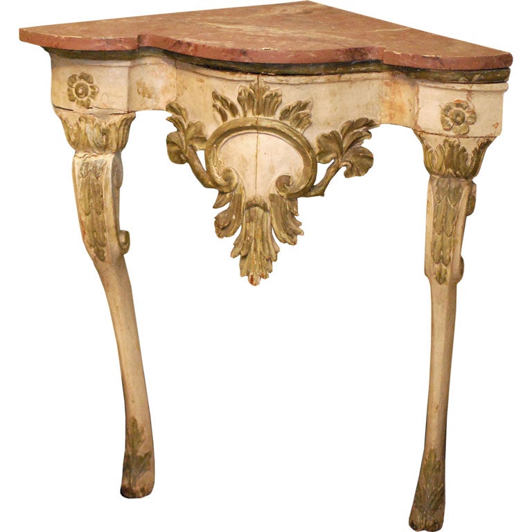 Continental Corner Table at 1stDibs