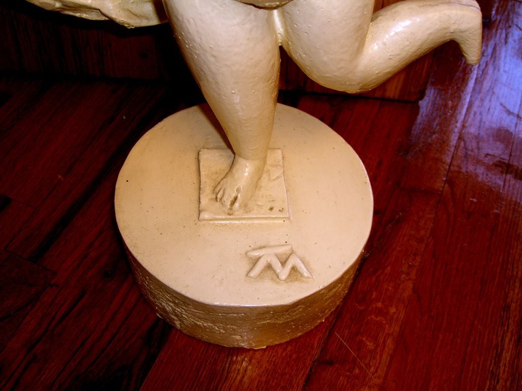 Whimsical sculpture by the noted Massachusett's artist Tom Maley at 1stDibs