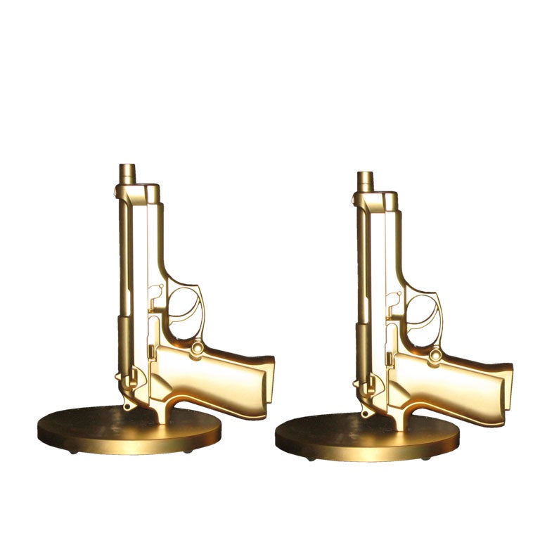 Pair of Gun Lamps by Philippe Starck at 1stDibs