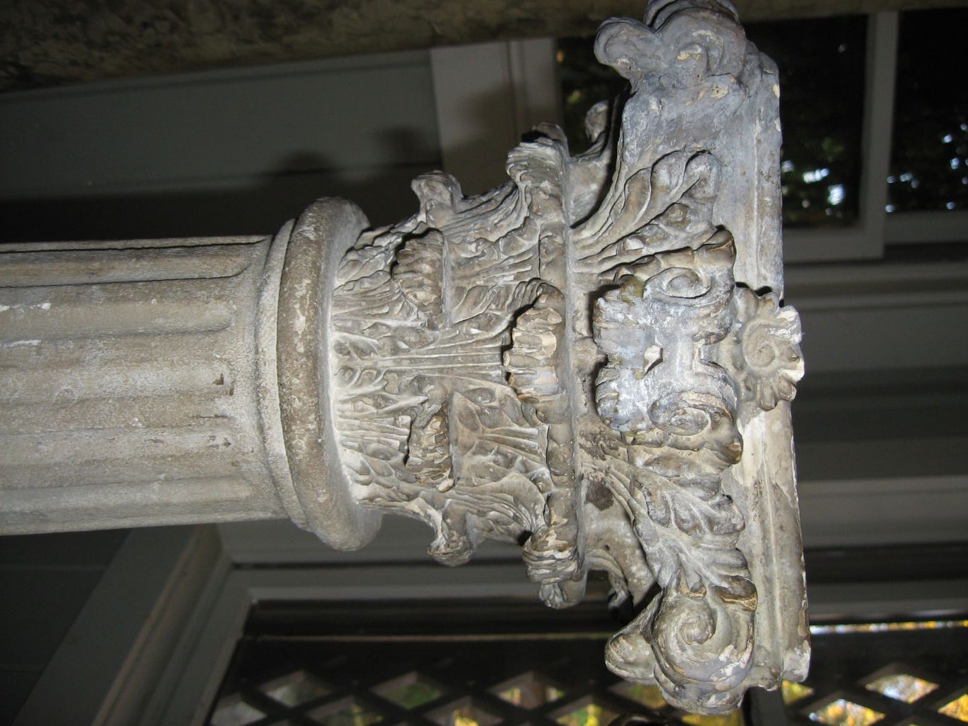 Composition Plaster Columns For Sale at 1stDibs