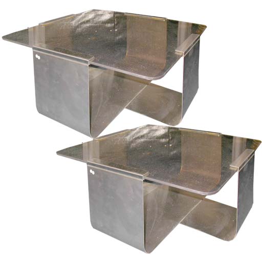 Pair of 70's End Tables For Sale at 1stDibs