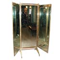 Full Length Three way Rolling Mirror For Sale at 1stDibs