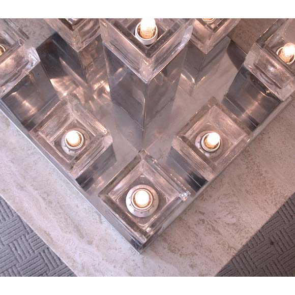Cubic Cube Ceiling Light or Lamp For Sale at 1stDibs