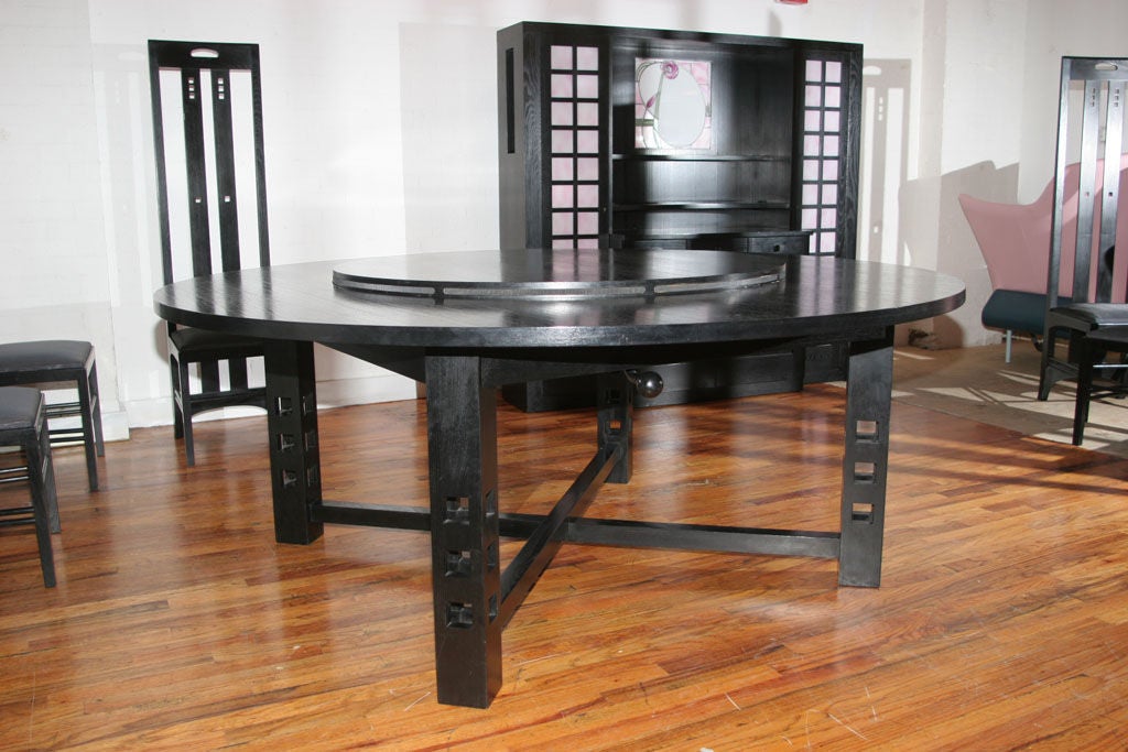 C.R. Mackintosh Dining Suite, by Cassina (10-Piece Group) at 1stDibs