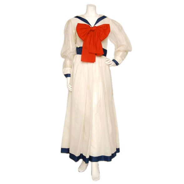 Norman Norell Sailor Dress At 1stdibs