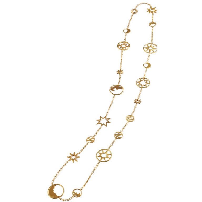 COSMOS GOLD CHAIN at 1stDibs