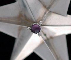 Spratling Star Pin 6 Points Sterling Silver and Amethysts For Sale at ...