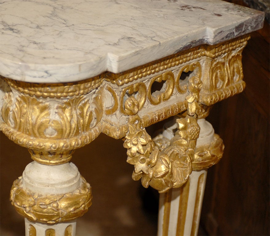 Louis XVI Period Console Table with Marble Top, France, circa 1790 at ...