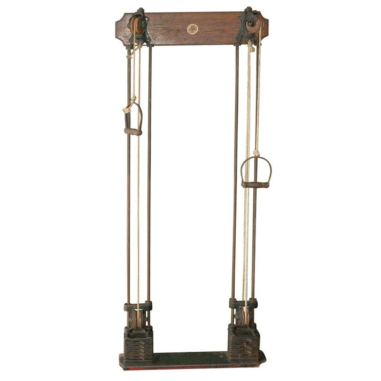 1880's Exercise Machine by Narragansett at 1stDibs | antique exercise ...