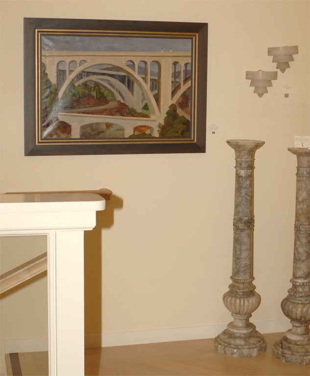 Oil on Canvas Landscape by Frode Dann at 1stDibs