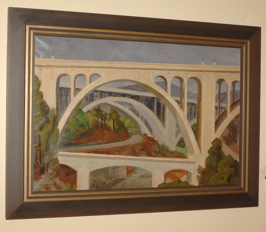 Oil on Canvas Landscape by Frode Dann at 1stDibs