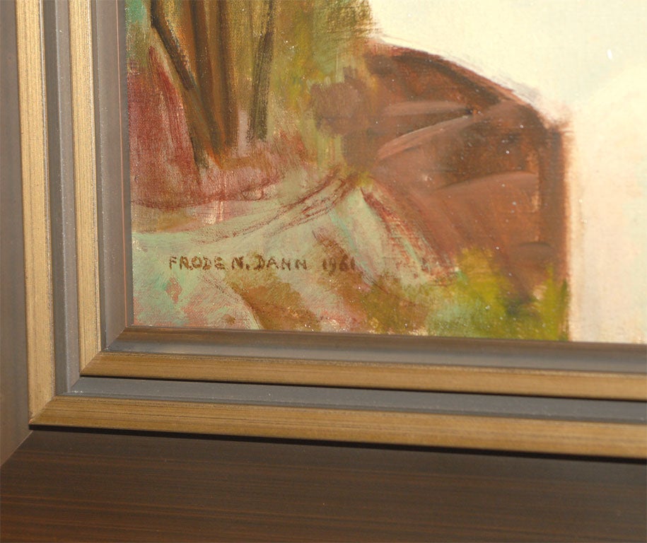 Oil on Canvas Landscape by Frode Dann at 1stDibs
