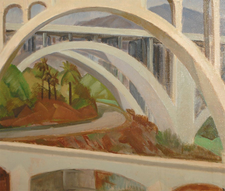 Oil on Canvas Landscape by Frode Dann at 1stDibs