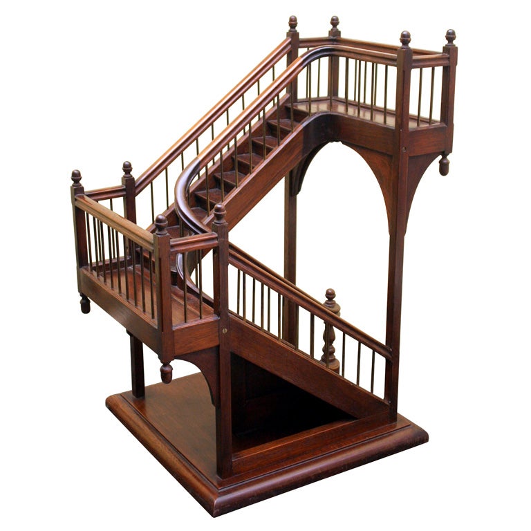 Architect's staircase model at 1stDibs