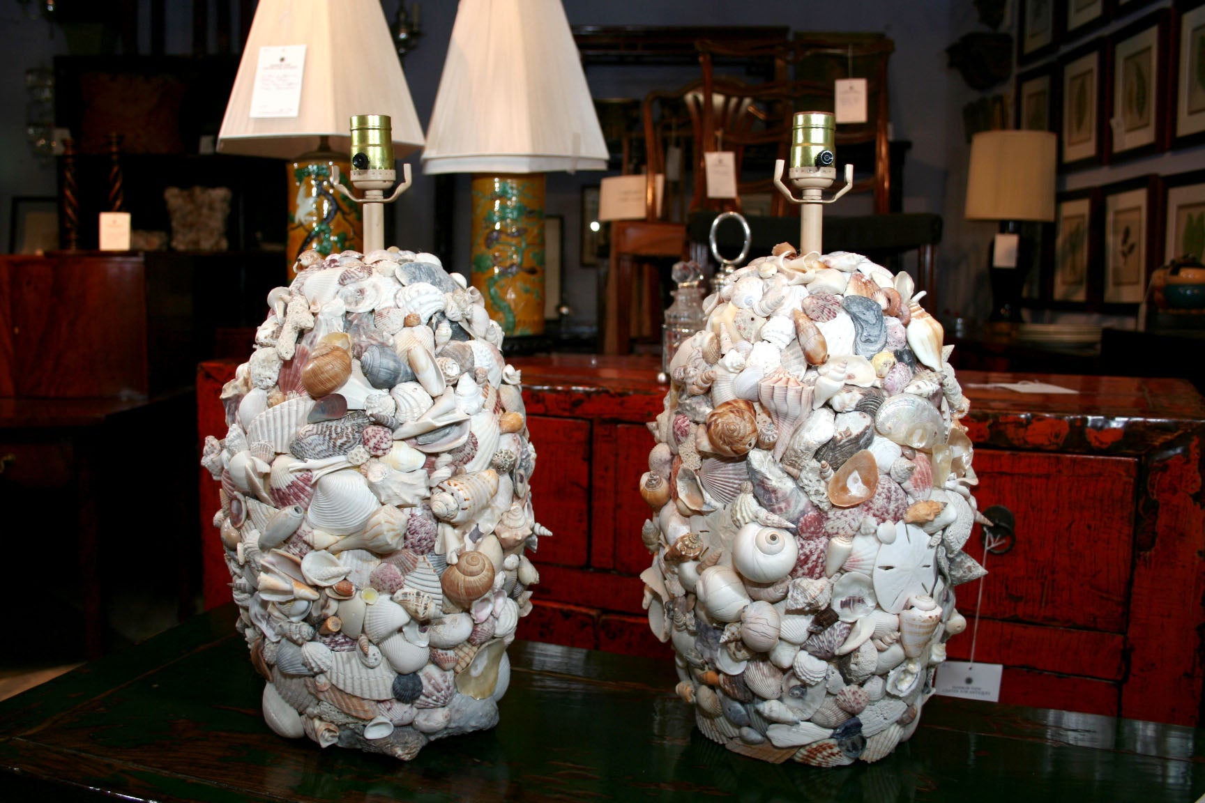 Sea Shell Lamps at 1stDibs
