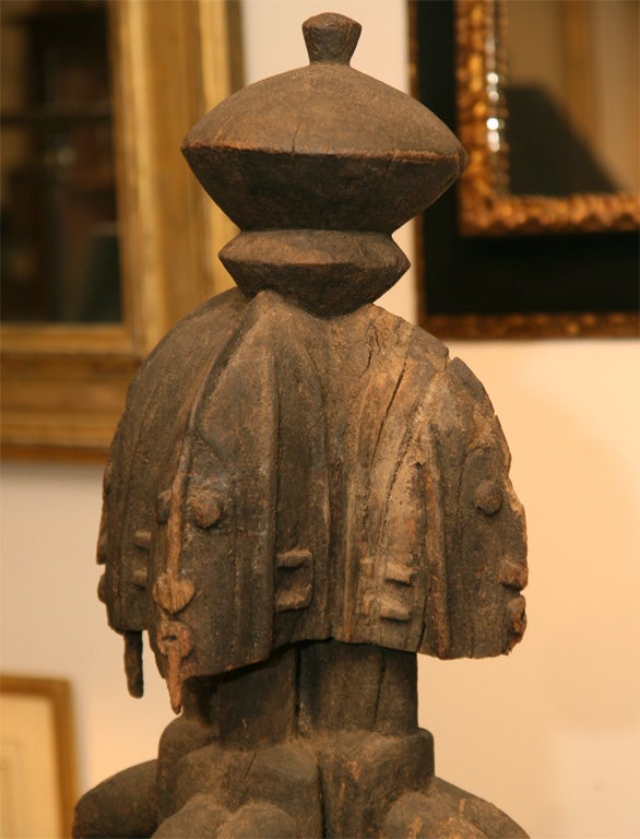 African Tribal Art: Dogon Altar With Female Figures at 1stDibs