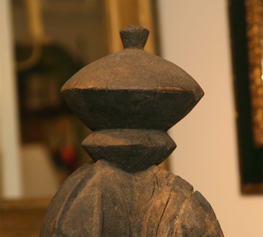 African Tribal Art: Dogon Altar With Female Figures at 1stDibs