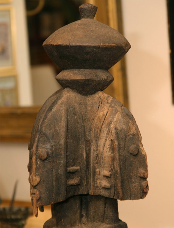 African Tribal Art: Dogon Altar With Female Figures at 1stDibs