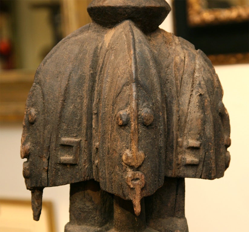 African Tribal Art: Dogon Altar With Female Figures at 1stDibs