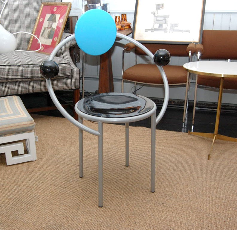 Memphis style chair at 1stDibs | memphis chairs