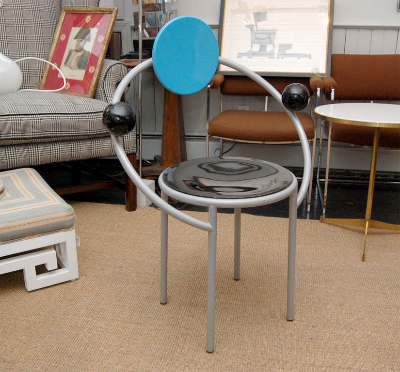 Memphis style chair at 1stDibs | memphis chairs