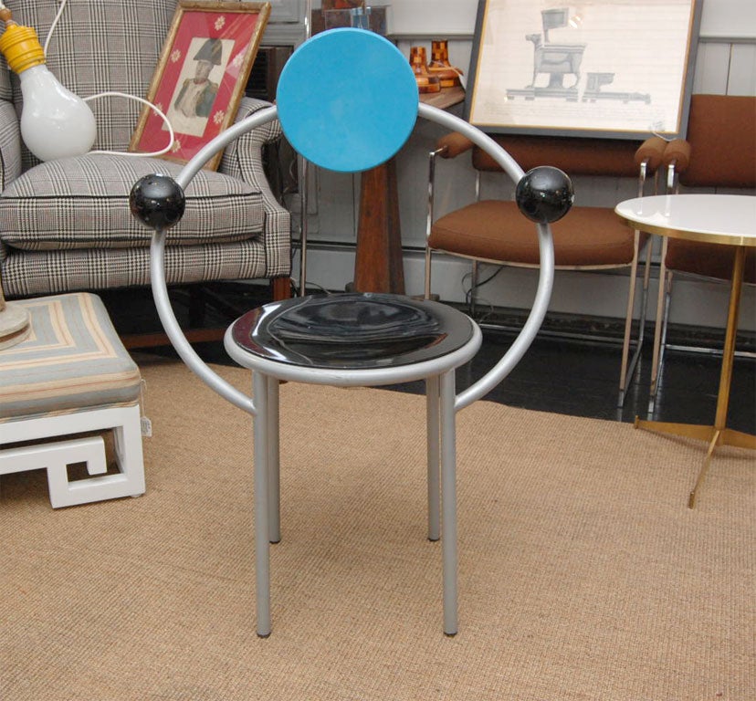 Memphis style chair at 1stDibs | memphis chairs