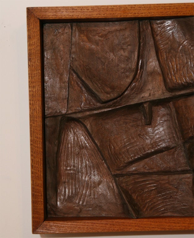 Abstract Bas-Relief at 1stDibs