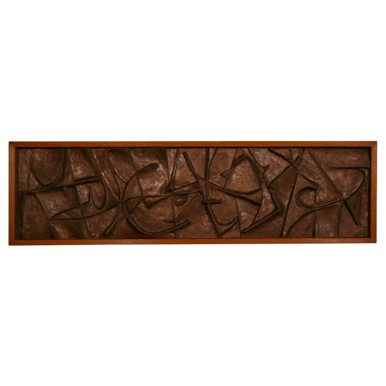 Abstract Bas-Relief at 1stDibs