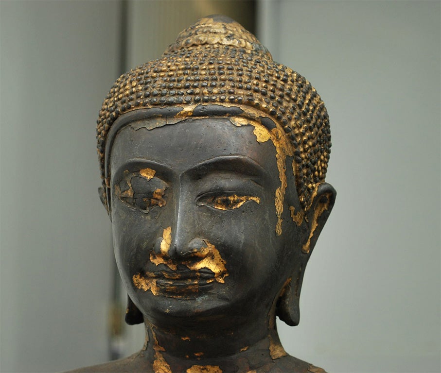 Burmese Sitting Buddha at 1stDibs