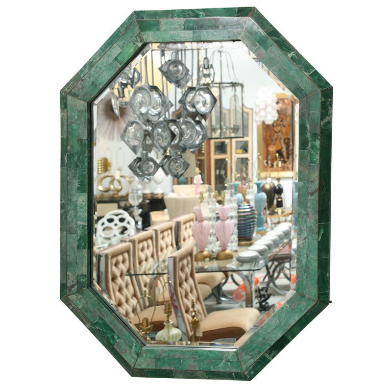 Pair Of Stone Mirrors - 2 For Sale on 1stDibs
