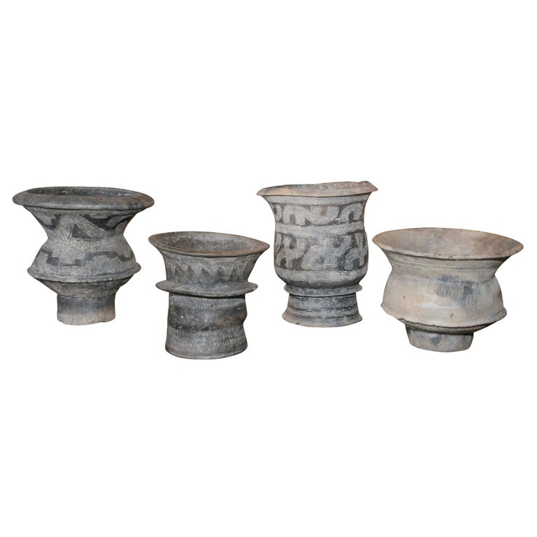 Ban Chiang Pots, 3, 500 Years Old at 1stDibs