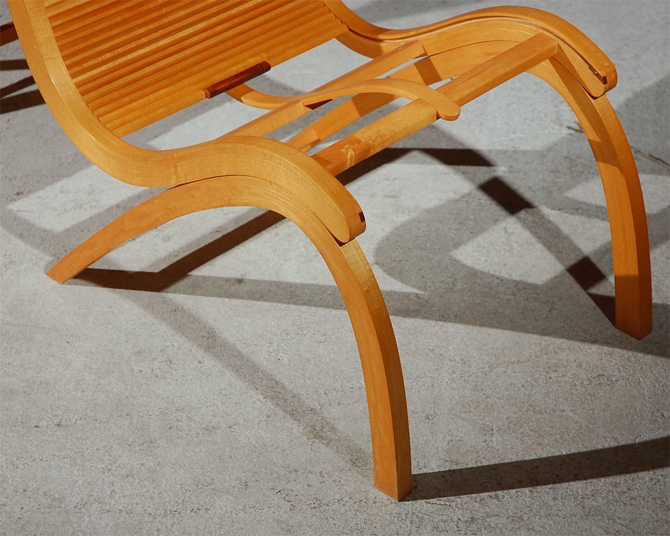 Double Tambour Chair of Rectilinear and Curvilinear Design at 1stDibs ...