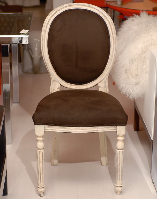 Oval Back Side Chair at 1stDibs