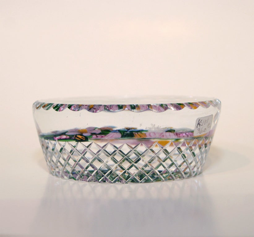 Debbie Tarsitano Faceted Paperweight Plaque at 1stDibs