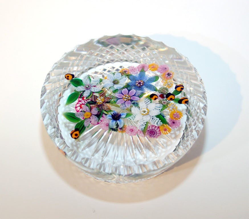 Debbie Tarsitano Faceted Paperweight Plaque at 1stDibs