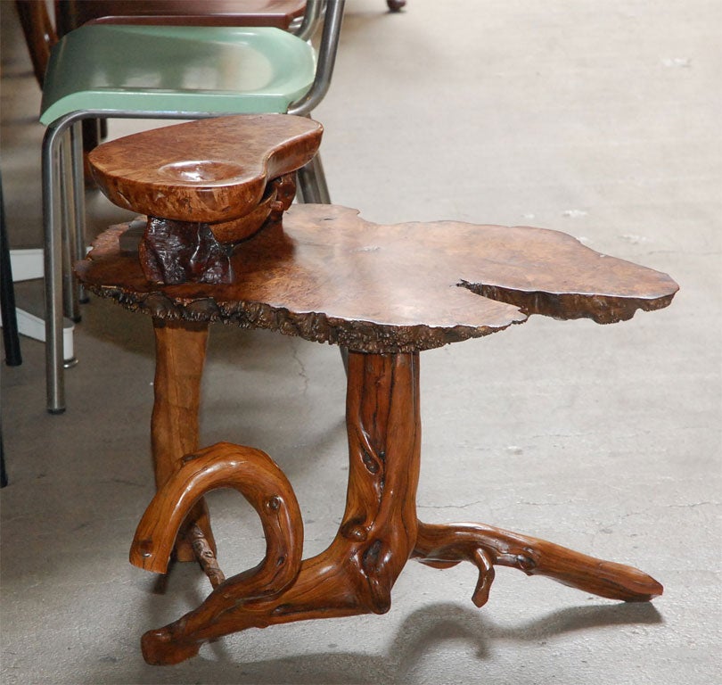 Root Burl Sculptural Table at 1stDibs