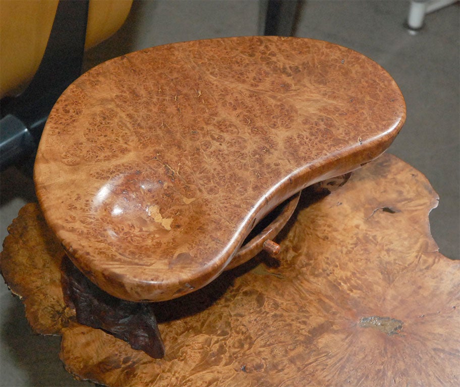 Root Burl Sculptural Table at 1stDibs