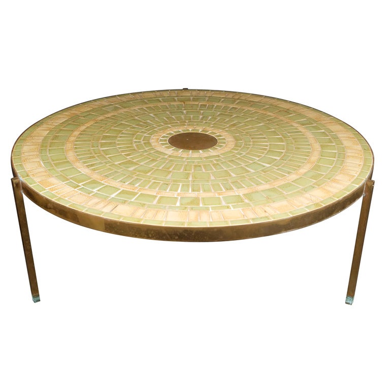 Italian Tile Table at 1stDibs