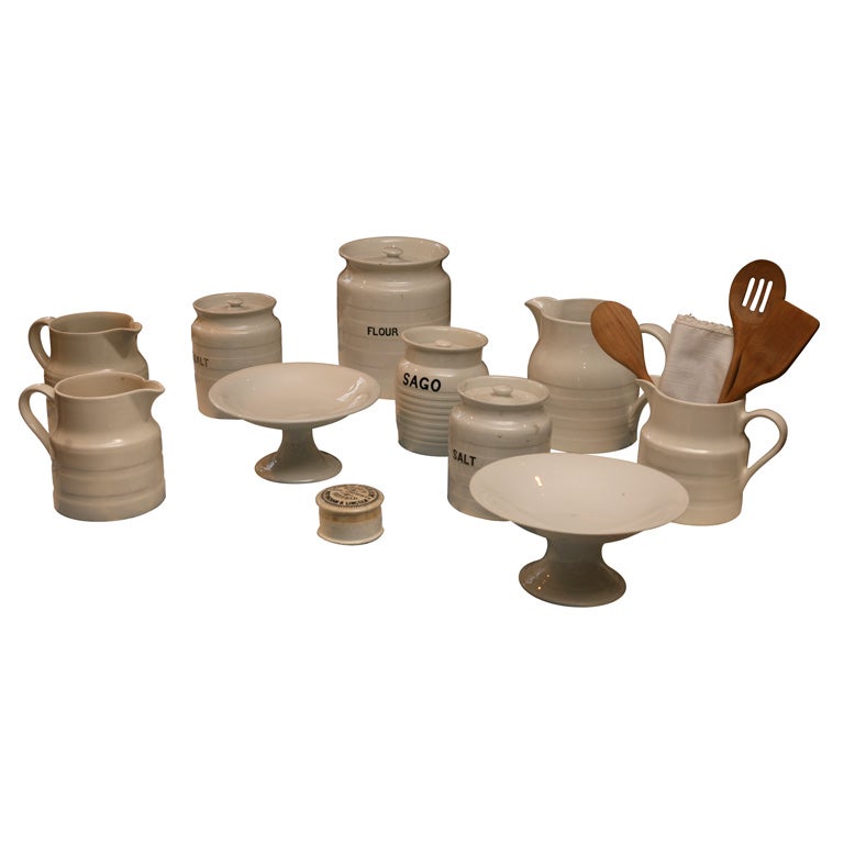 white ware pottery at 1stDibs