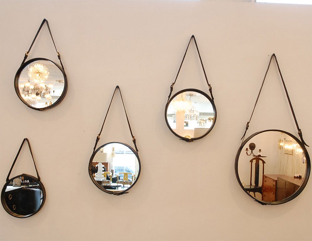 Jacques Adnet Mirrors at 1stDibs