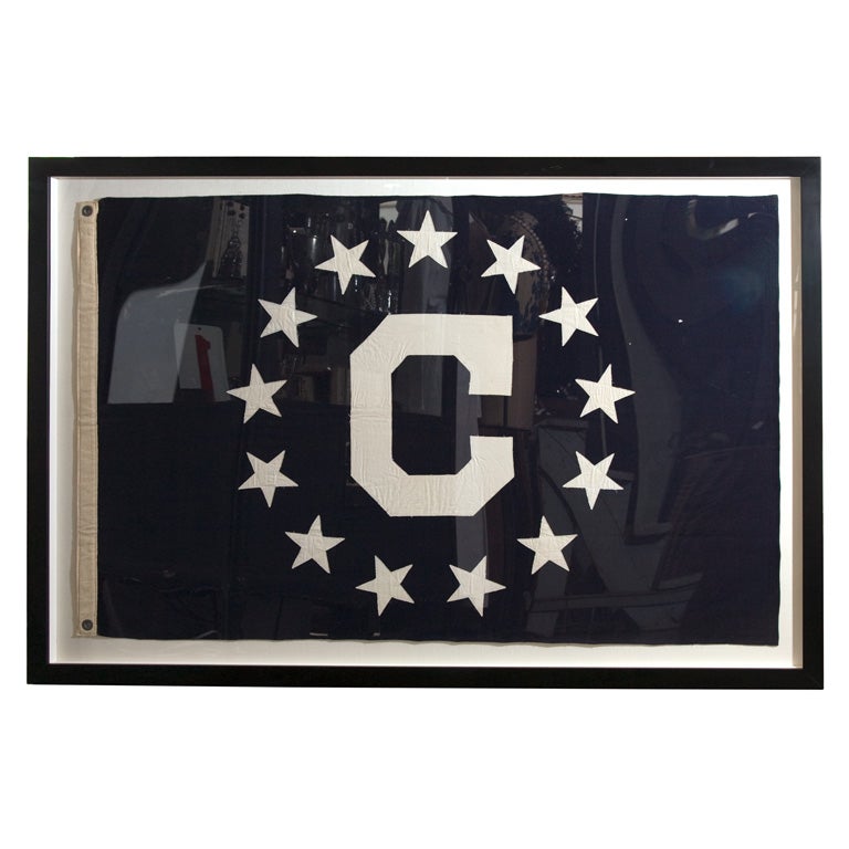 Vintage commodore's flag. at 1stDibs