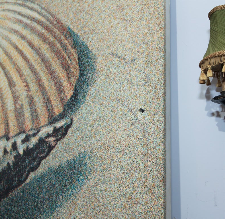 Huge Lithograph Post Card at 1stDibs